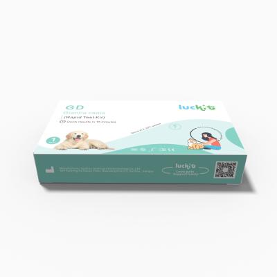 Cina Luckit Giardia GD PET DOG Test Kit Fast Reaction  Rapid Class I in vendita