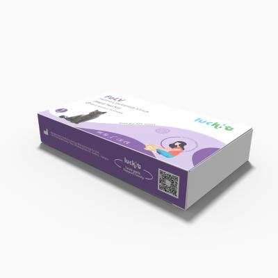 中国 クラスIのネコ科の白血病のウイルスのFeLVテスト キットの速い反作用の急流5 - 15分 販売のため