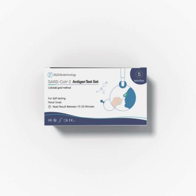 Cina prove CE2934 5/scatola di Kit Class III della prova del tampone dell'antigene SARS-CoV-2 dello iiLO 70mm in vendita