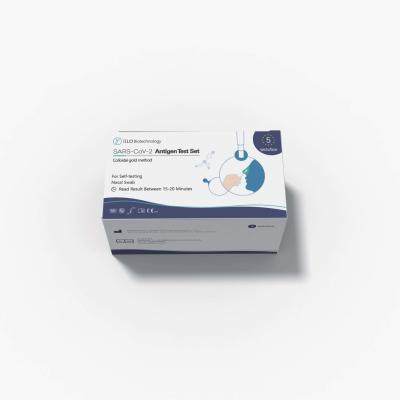 Cina prove CE2934 5/scatola di Kit Class III della prova del tampone dell'antigene SARS-CoV-2 dello iiLO 70mm in vendita