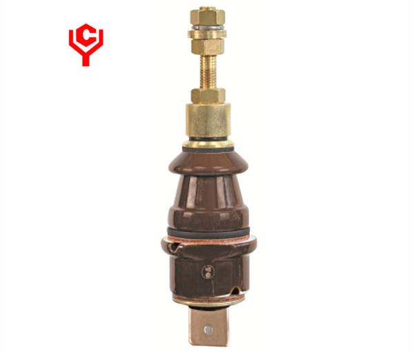 250A Transformer Porcelain Bushing  Power Line Insulators For Electrical Energy