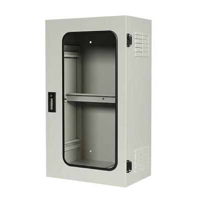 China Weatherproof Telecom Enclosure with IP66 Protection and Dimensions 800×800×2100mm for Secure Outdoor Equipment Storage for sale