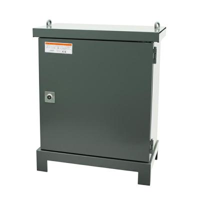 China IP66 Weatherproof Telecom Enclosure with DC48V LED Lamp and Lifting 4 Ears On The Cabinet Base for sale