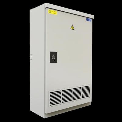 China IP66 Weatherproof Telecom Enclosure with 700×450×300mm External Dimension DC48V LED Lamp and 19 Units Internal Space for sale