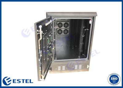 China Recinto al aire libre de las telecomunicaciones del estante impermeable de 16U 19Inch en venta