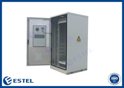 China 40U IP65 Outdoor Telecom Enclosure With Frequency Conversion Air Conditioner Cooling for sale