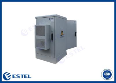 China IP55 Outdoor Telecom Enclosure Anti theft Three Point Lock  Air Conditioner Cooling for sale