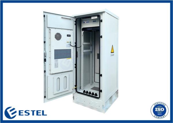 Scambiatore di calore a 19 pollici all'aperto impermeabile del condizionatore d'aria 150W/K delle porte 1500W del Governo 32U delle Telecomunicazioni IP55 due