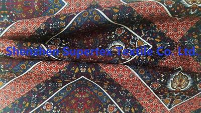 China Moss Crepe Rayon Fabric 40S 135GSM Digital Print Fabric for sale