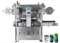 China 3600 pcs/hr 2.5kW Automatic Bottle Shrinking Machine with Sleeve Labeling System for sale