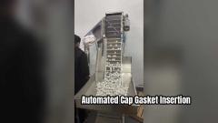 3 Cavities Foam Insert Machine Match With Tick Out Device