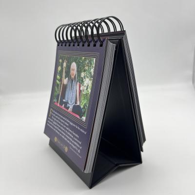 Cina Calendario giornaliero con Wiro Binding personalizzato in vendita