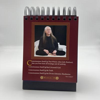 Cina Calendario giornaliero con Wiro Binding personalizzato in vendita