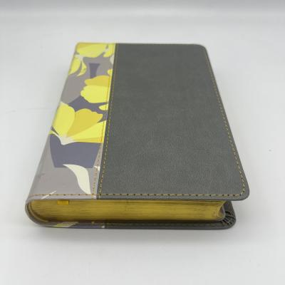 中国 パーソナライズ できる 聖 聖書 印刷 サービス PU 革 カバー 聖書 販売のため