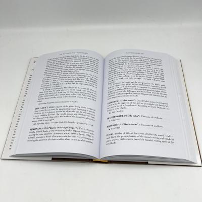 Cina Professionale A5 Novel Book Printing 200 pagine 80gm Peso carta crema non rivestita in vendita