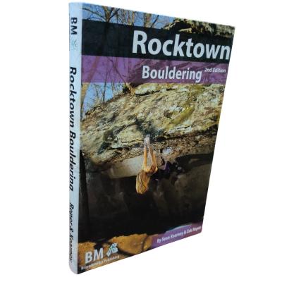 China Rocktown Bouldering | Rock Climbing Book Printing CMYK Offset Printing with Smyth Sewn Binding for sale