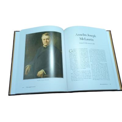 Cina Mississippi Governors. Un libro di catalogo in PU con custodia in PU per la collezione e l'ammirazione estetica in vendita