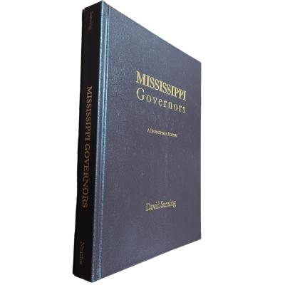 Cina Mississippi Governors. Un libro di catalogo in PU con custodia in PU per la collezione e l'ammirazione estetica in vendita