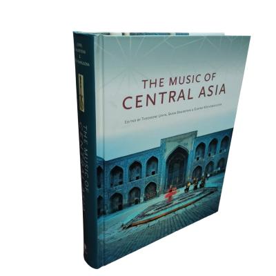 中国 中央アジアの音楽 ジャケットの硬紙アート・ブック 裏側には光り輝くアート・ペーパー 販売のため