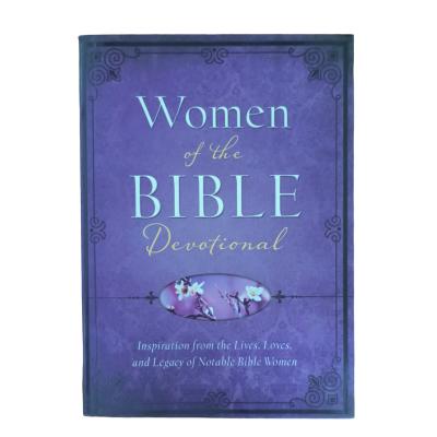 Cina Donne della Bibbia Devotional Custom CMYK Novel Book Printing With Matte Finish Custom Paperback Book Printing in vendita