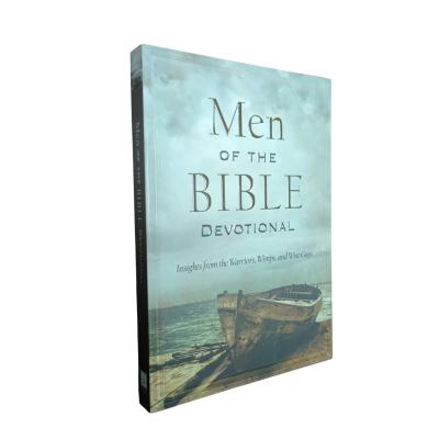 Cina L'uomo della Bibbia devozionale Offset personalizzato Stampa romanzo cristiano libri di finzione con laminazione opaca in vendita