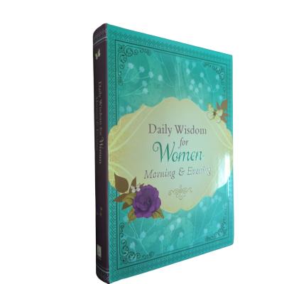 Cina Saggezza quotidiana per le donne stampa offset personalizzata romanzo libri di finzione con laminazione opaca e legame cucito da Smyth in vendita