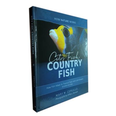 Cina Città Pesce Paese Pesce Bambini Libri Stampa Smyth cucito con inchiostro ecologico e carta FSC in vendita