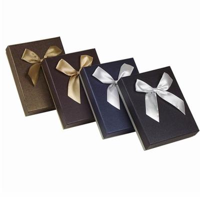 China Luxury brown soft touch jewelry paper boxes cardboard packaging for sale