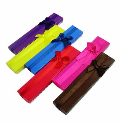China Small  Cardboard Jewelry Paper Boxes Cusion For Watch / Ring / Earring for sale