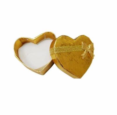 China Heart shape jewelry paper boxes insert for jewellery ring earring for sale