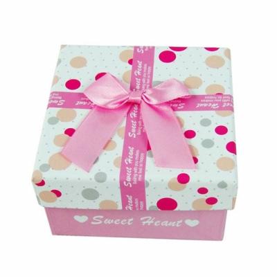 China White spot pattern butterfly jewelry paper boxes cardboard gift packaging for sale