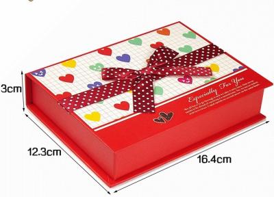 China Large Gift Printed Jewellery Boxes , Jewellery Gift Box For Necklace And Earrings for sale
