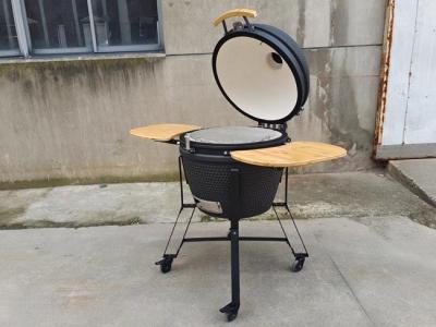 Cina Classic 22 Inch Kamado Grills BBQ Bollino Nero Superficie Glace in vendita