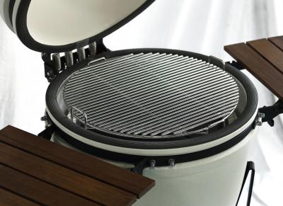 Cina Gelato bianco a bolla carbone di legna Kamado Grill 21,5 pollici 57 x 65 cm in vendita