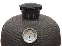 China 22 Inch Ceramic Charcoal Kamado Grill Adjustable Ventilation 200-700°F for sale