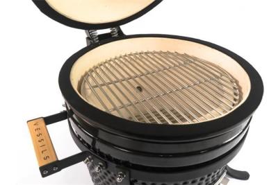 Cina Griglia a 15 pollici di Kamado del nero del BARBECUE del carbone dell'articolo da cucina in vendita