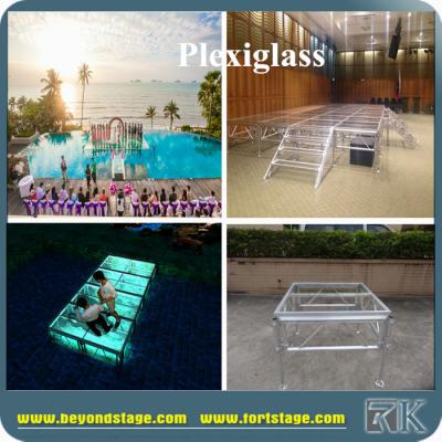 China adjustable black non-slip dance stage designs for activity for sale