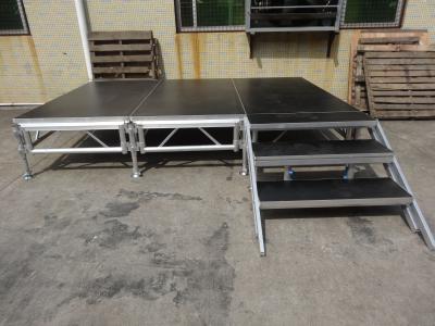 China RK Height adjustable aluminum stage for sale/aluminum portable stage for sale