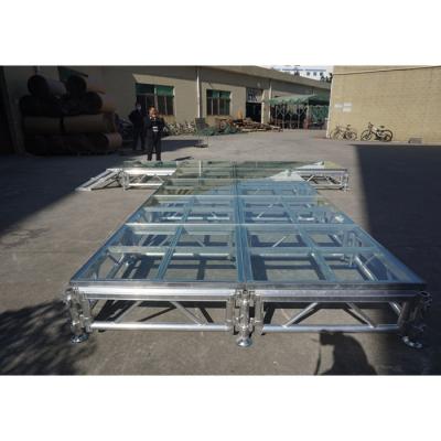 China RK Height adjustable aluminum stage portable stage modular stage for sale