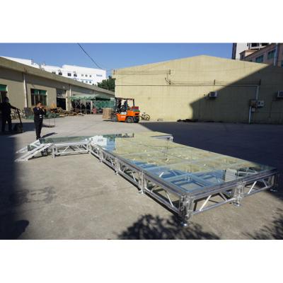 China RK Height adjustable aluminum stage collapsible stage modular stage for sale