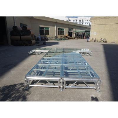 China RK Height adjustable aluminum stage portable stages for churches for sale