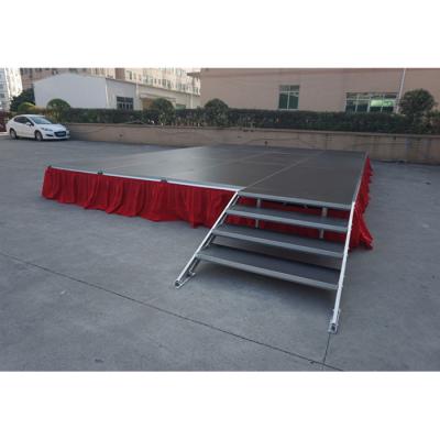 China RK Height adjustable aluminum stage, wedding stage floor for sale