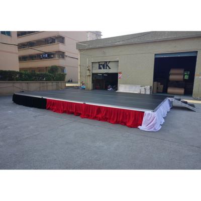 China RK Height adjustable aluminum stage, aluminum band stage for sale