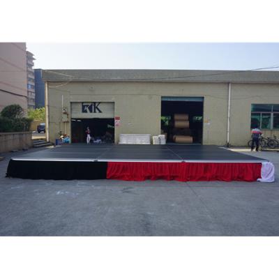 China RK Height adjustable aluminum stage, removable wedding stage furniture for sale