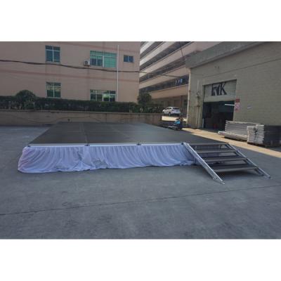 China RK Height adjustable aluminum stage, outdoor concert stage sale for sale