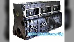 Doosan DB58 Excavator Engine Block Replacement
