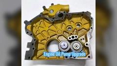 Excavator Engine Oil Pump Repair