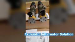 336D Excavator Alternator Replacement