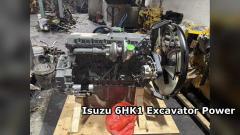 Isuzu 6HK1 Diesel Engine Excavator Power