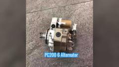 Komatsu PC200 6 Alternator Replacement